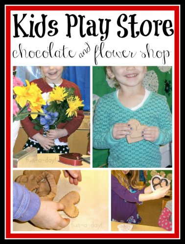 Kids Play Store: Chocolate and Flower Shop - Fun-A-Day!