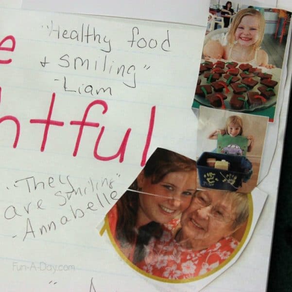 Kindness Activities Preschool Anchor Chart - Fun-A-Day!