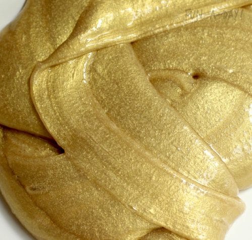 Gold Slime Recipe Yields Stunning Results - Fun-A-Day!