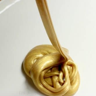 Gold Slime Recipe Yields Stunning Results - Fun-A-Day!
