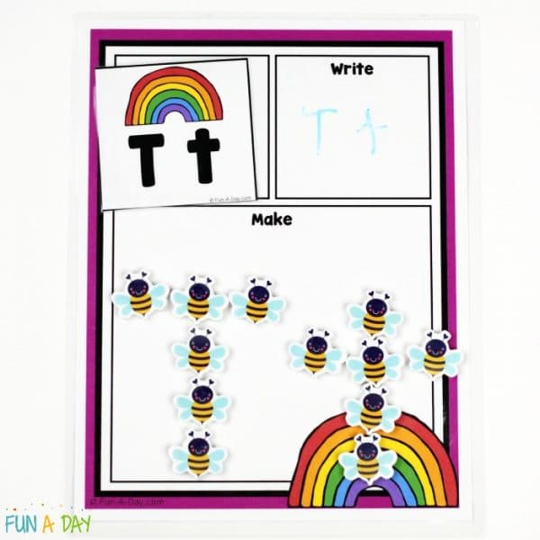 Free Alphabet Printable for Hands-On Learning This Spring - Fun-A-Day!