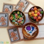 Gingerbread Ten Frames Free Printable - Fun-A-Day!