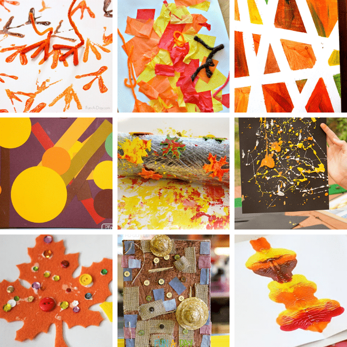 Autumn Paintings For Children
