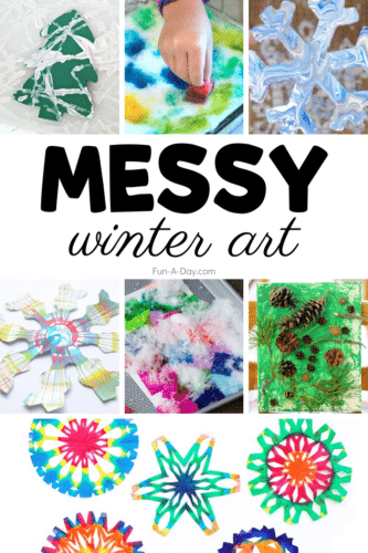Winter Messy Play Ideas That Will Delight the Kids - Fun-A-Day!