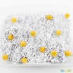 Chicken Sensory Bin Perfect for Easter or a Farm Theme - Fun-A-Day!