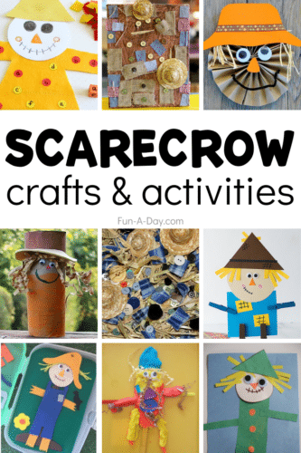 20 Preschool Scarecrow Crafts and Activities - Fun-A-Day!