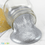Learn How to Make Metallic Silver Slime - Fun-A-Day!