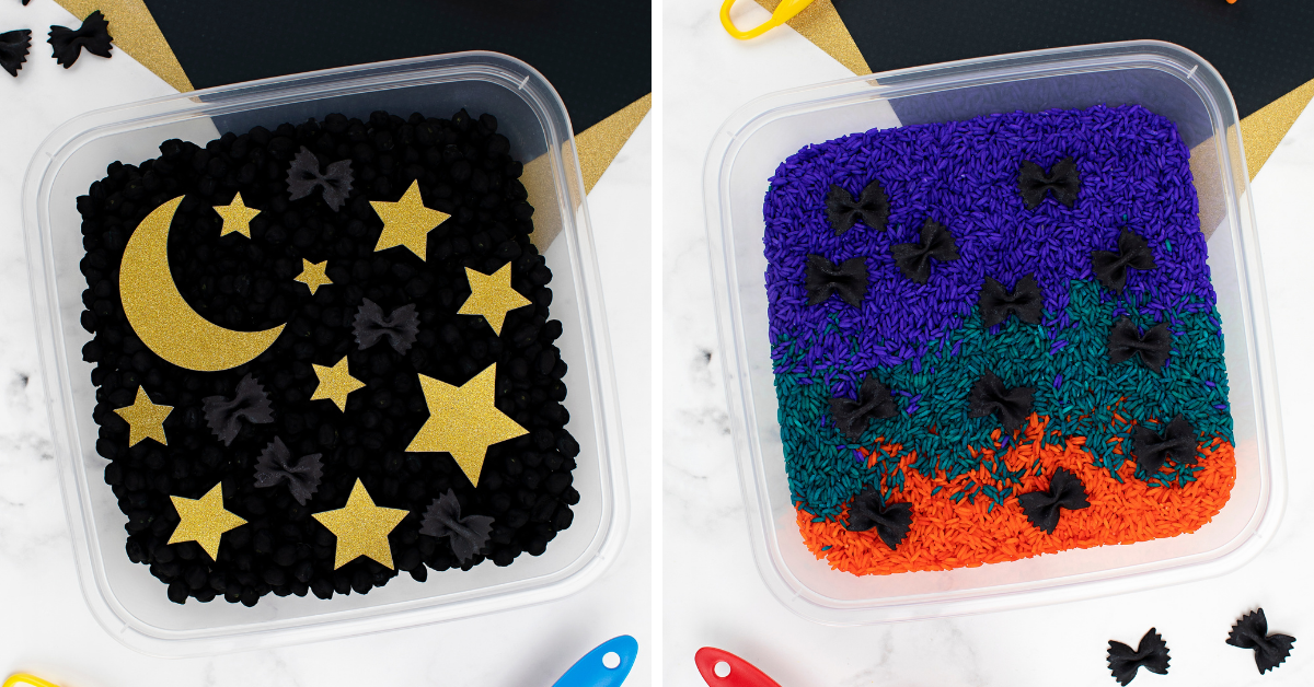 Bat Sensory Bins Perfect for Preschool - Fun-A-Day!
