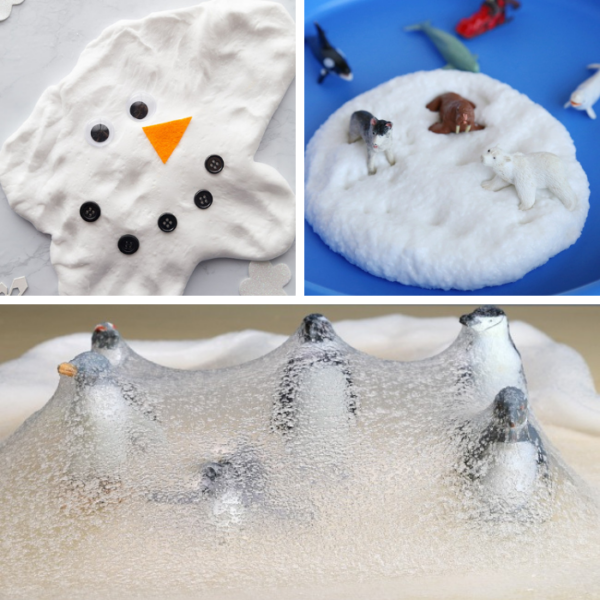 Snow Slimes to Make This Winter - Fun-A-Day!