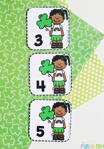 St. Patrick's Day Calendar Numbers Free Printable - Fun-A-Day!