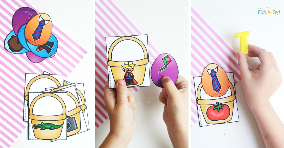 Easter Beginning Sounds Free Printable - Fun-A-Day!