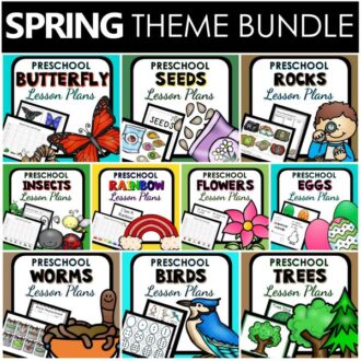 Spring Printable Book for Preschool and Kindergarten - Fun-A-Day!
