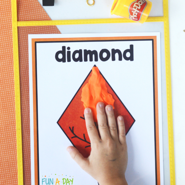 Leaf Shape Mats Free Printable - Fun-A-Day!