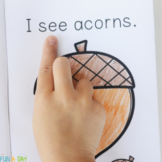 Free I See Fall Printable Book - Fun-A-Day!