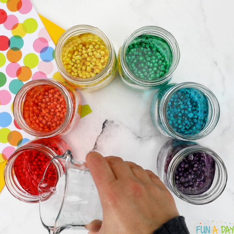 Dancing Popcorn Experiment with Rainbow Corn - Fun-A-Day!