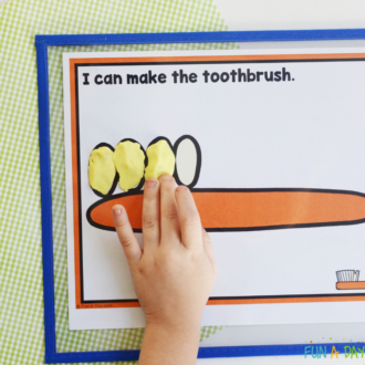 Dental Playdough Mats Free Printable - Fun-A-Day!