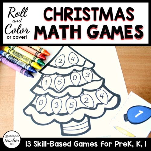 Christmas Cookie Shape Mats Free Printable - Fun-A-Day!
