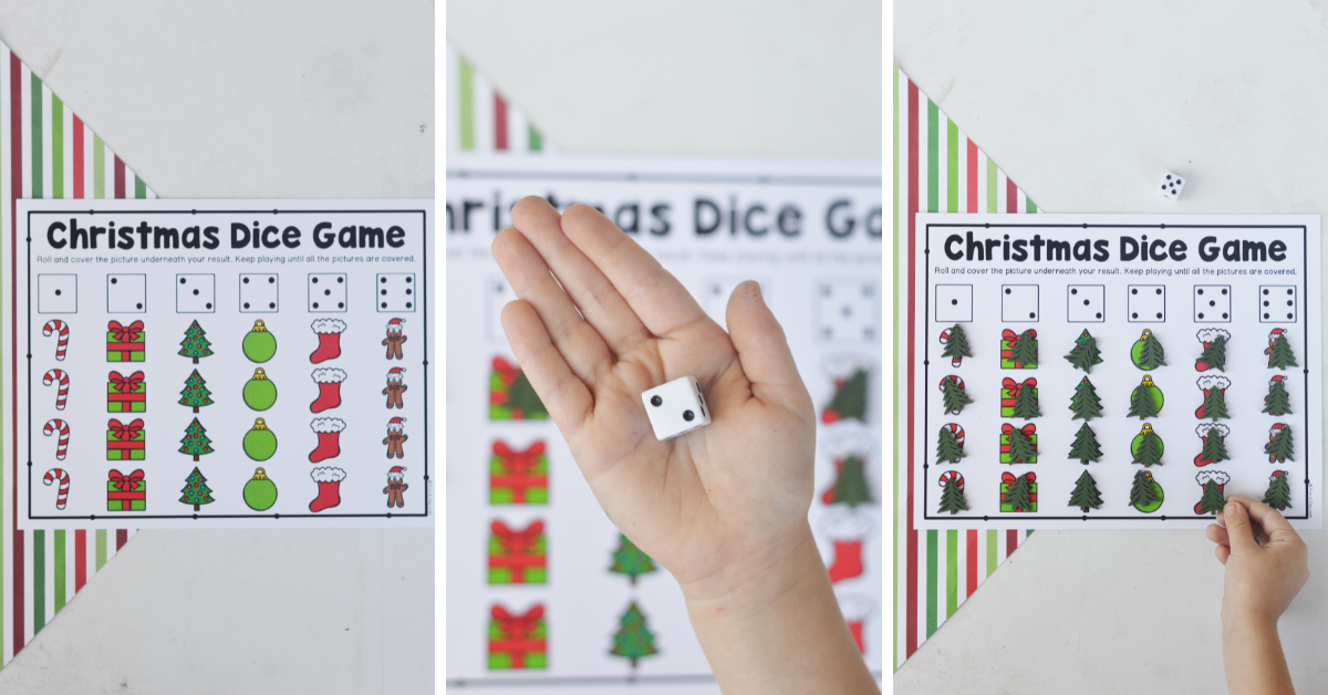Christmas Dice Game Free Printable Fun A Day Christmas Dice Game Free Printable Fun A Day