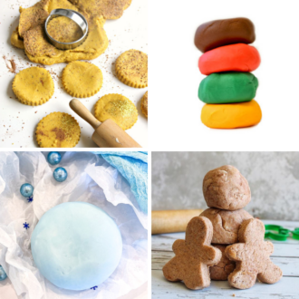 Christmas Playdough Activities and Recipes - Fun-A-Day!