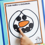 Winter Playdough Mats Free Printable - Fun-A-Day!