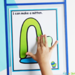 Winter Playdough Mats Free Printable - Fun-A-Day!