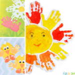 Spring Handprint Art for Kids to Make - Fun-A-Day!