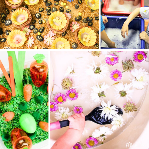 Spring Sensory Bins for Kids - Fun-A-Day!