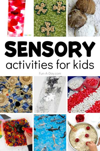 Sensory Play for the Whole Year - Fun-A-Day!