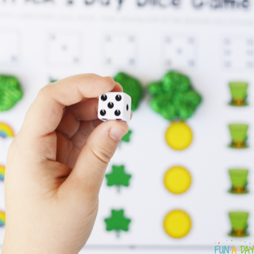 St. Patrick's Day Dice Game Free Printable - Fun-A-Day!