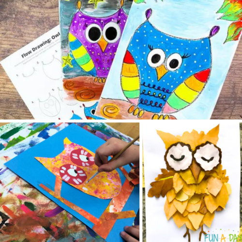 Owl Art Projects for Kids - Fun-A-Day!