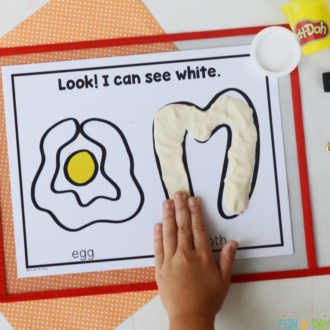 Color Playdough Mats Free Printable - Fun-A-Day!
