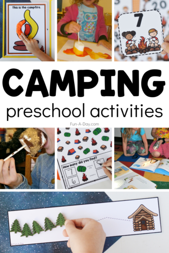 20+ Camping Activities for Preschoolers - Fun-A-Day!