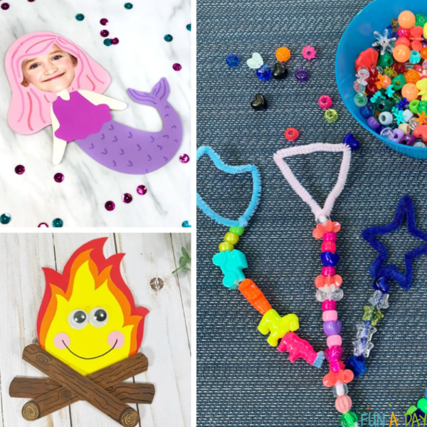 Summer Crafts for Preschoolers to Make - Fun-A-Day!